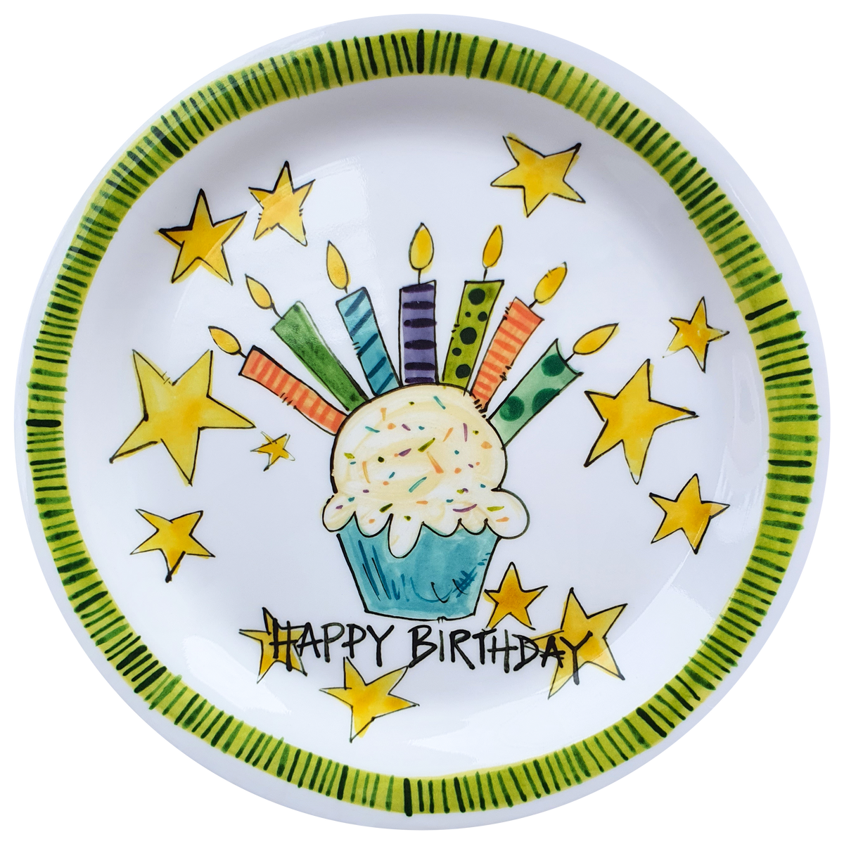 Happy Birthday Cupcake Plate for kids of all ages! – Always Relish